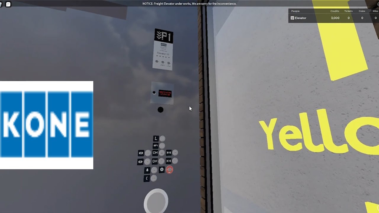 Huge Kone Incline elevator @ LSI HQ - Roblox - YouTube