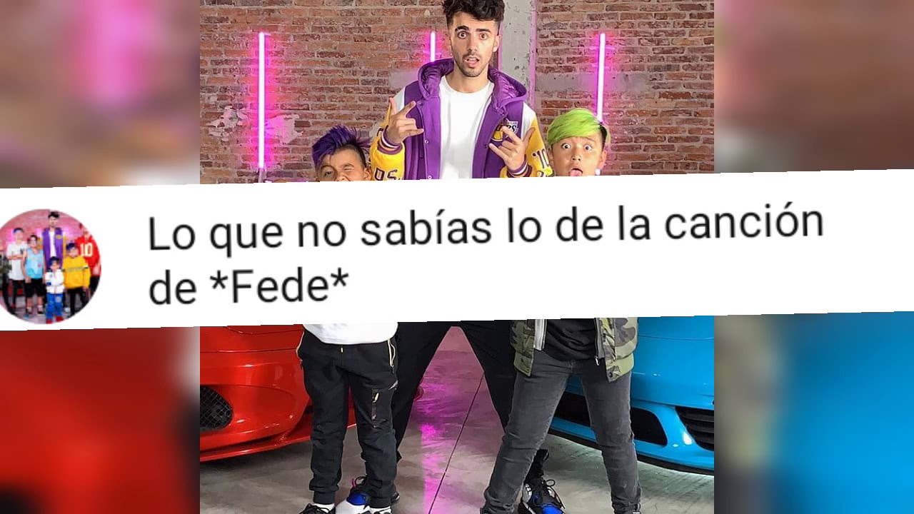 Lo que no sabías de la canción de FEDE *2prt* - YouTube