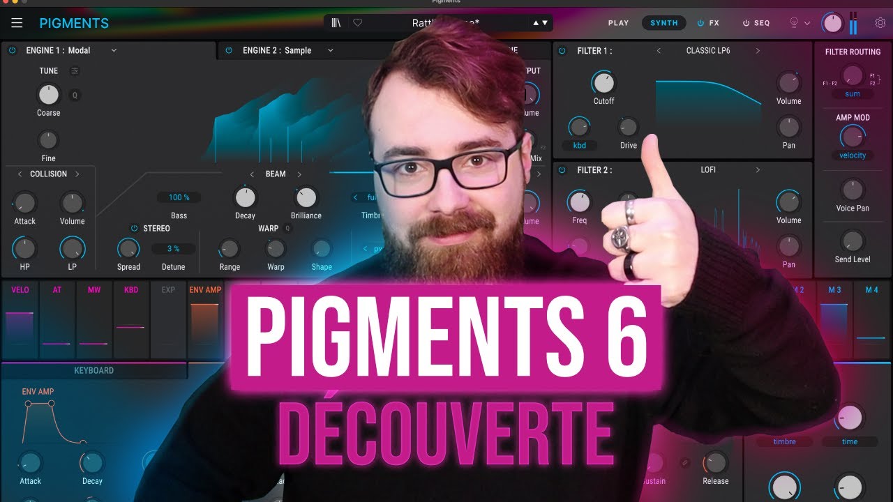 Les nouveautés de Pigments 6 - Découverte - YouTube