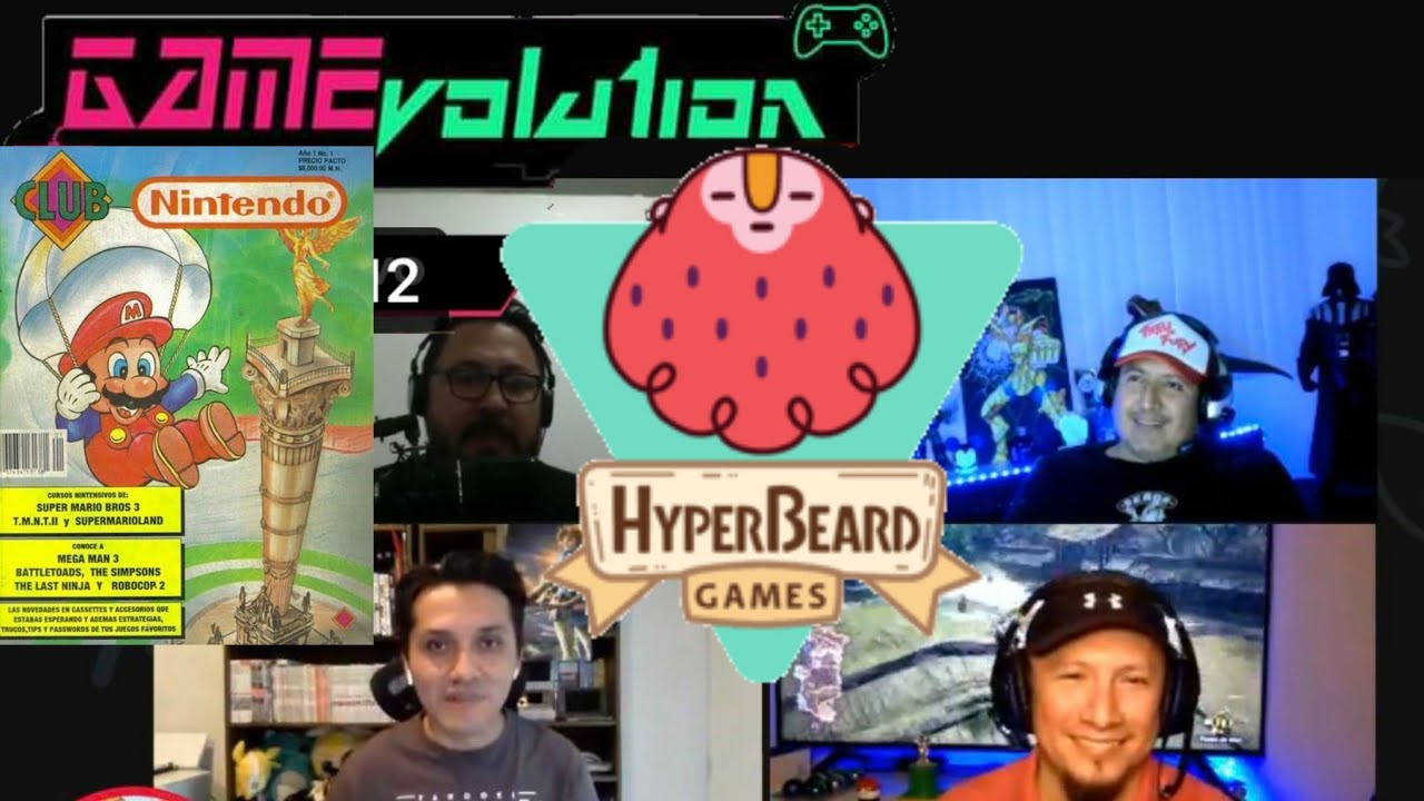 Gamevolution Podcast con Máster ex colaborador de Club Nintendo. - YouTube
