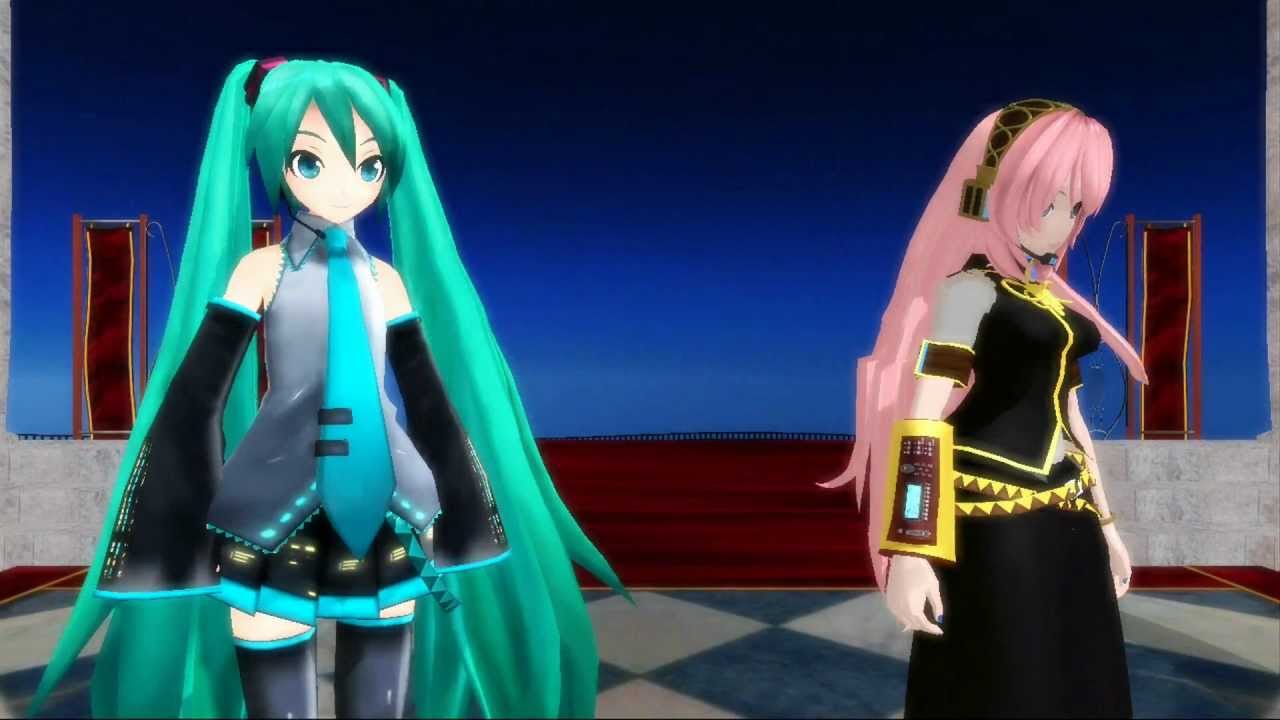 【MMD】magnet「Hatsune Miku & Megurine Luka + New motion」 - YouTube