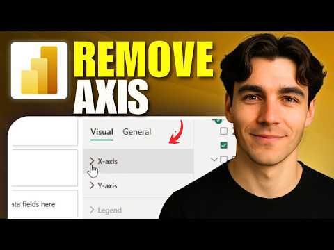 How To Remove Titles From The X And Y Axis Of A Graph In Power BI (Tutorial 2026)