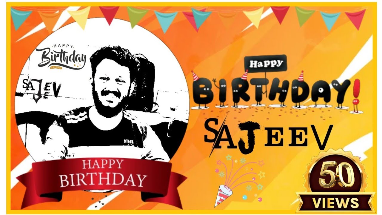 Happy Birthday Sajeev |October 8 | Vibe of Mark Antony - YouTube