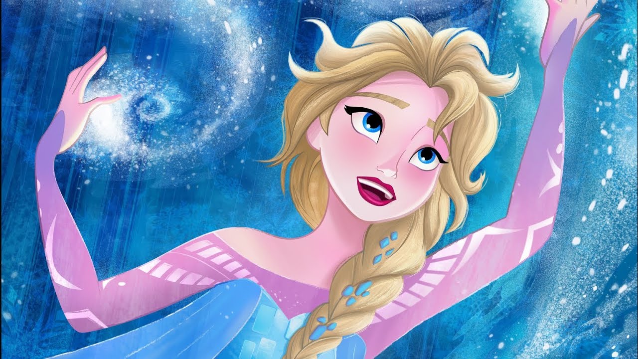 Happy Colour - Colour by Number. Disney Frozen ️☃️ - Elsa's 👸🏼 Magical ...