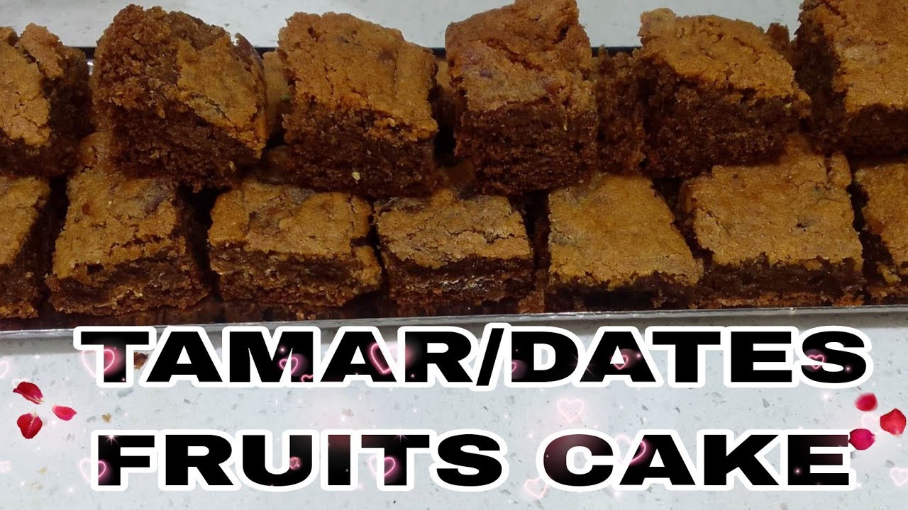 TAMAR/DATES FRUITS CAKE #subscribe #support #cake - YouTube