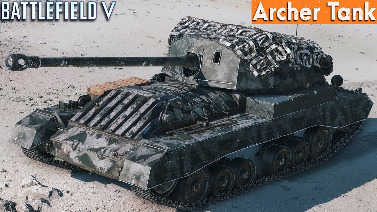 รถถังนักธนู Valentine Archer - Battlefield V ไทย.รีวิว - YouTube