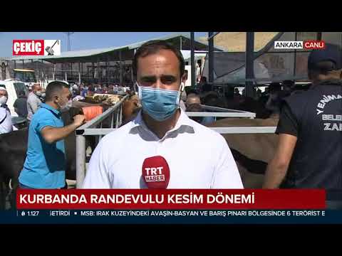 İzmir Kurban Kesim Alanlarında Sıkı Denetim 31.07.2020 TURKEY