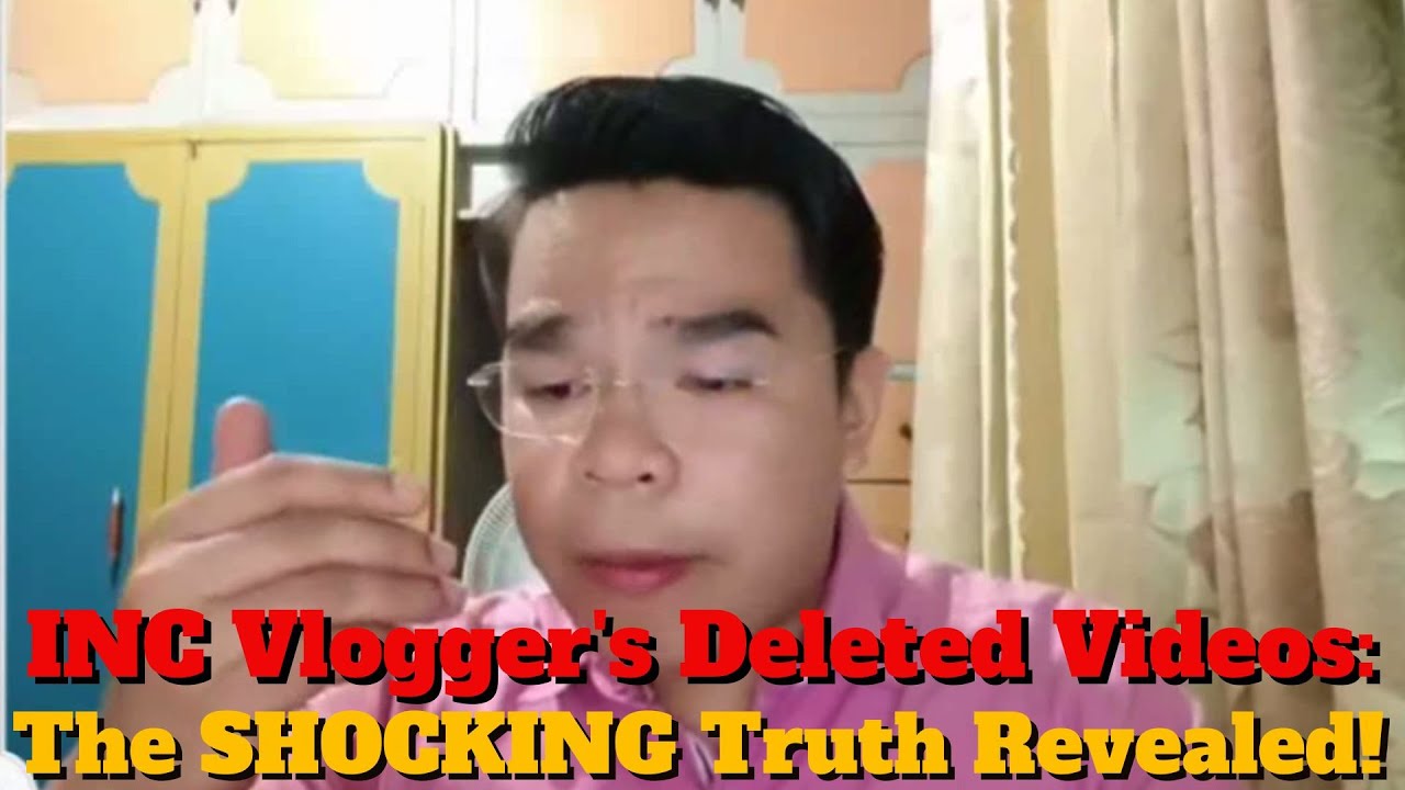 INC Vlogger's Deleted Videos: The SHOCKING Truth Revealed! - YouTube