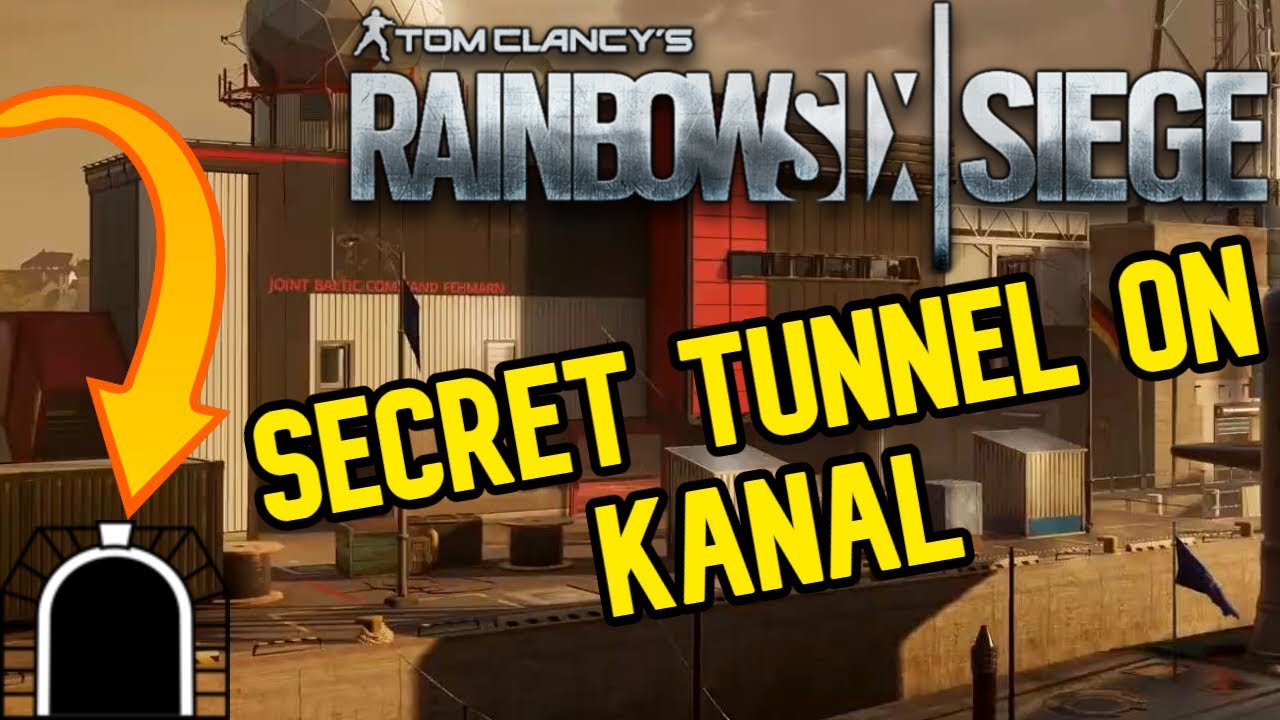 Secret Tunnel underneath Kanal Map in Rainbow Six Siege - YouTube
