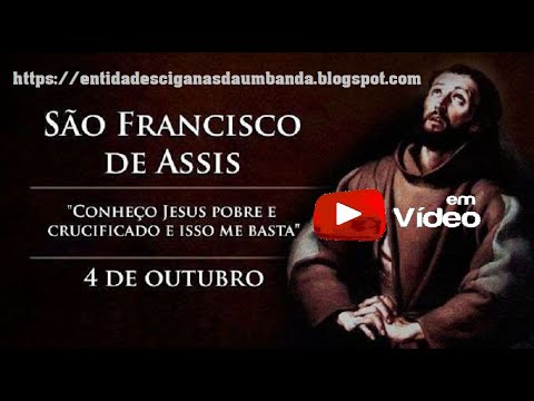 Dia 4 de outubro, dia de São Francisco de Assis - YouTube
