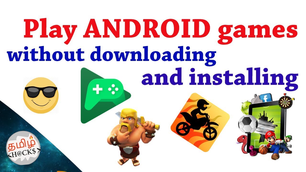 How to play android games without downloading & installing them - check ...