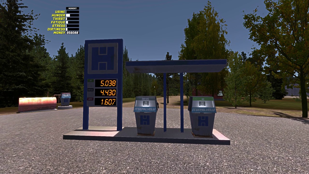 My Summer Car, Päivitykset: Uusittu Bensa-asema - YouTube