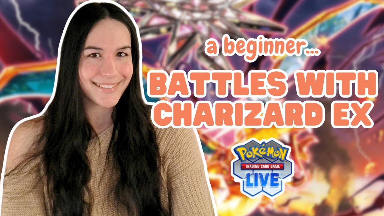Pokemon TCG Beginner Plays Charizard Ex and Wins (Surprisingly) | Pokemon Trading Card Game Live ...