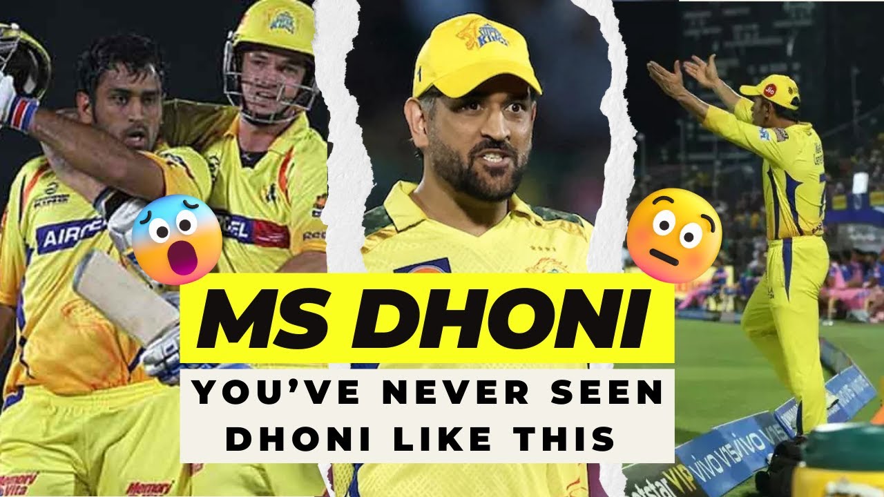Top 10 MS Dhoni Angry Moments That Shocked Cricket Fans. #msdhoni # ...