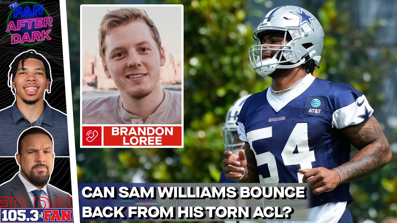 Brandon Loree Talks Cowboys OTAs, Sam Williams' Return, Kaiir Elam | Fan After Dark - YouTube
