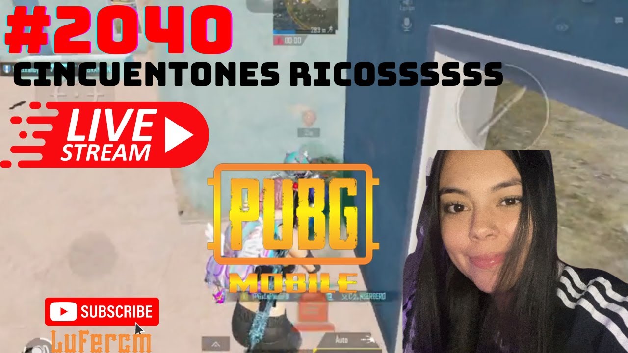La Paisa Gamer 2.0 | PUBG Mobile | CINCUENTONES RICOSSSSSS | #2040 - YouTube