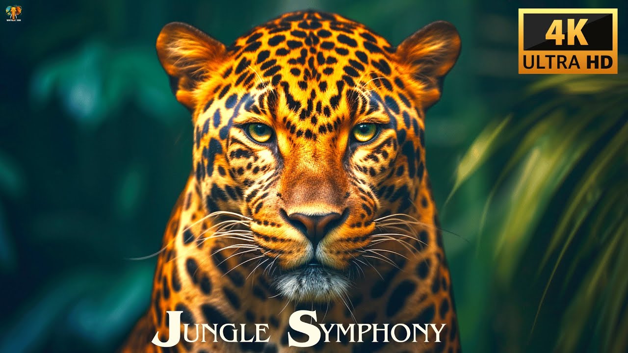 Jungle Symphony | 4K Animal Ultra HD & Exotic Soundscape - YouTube