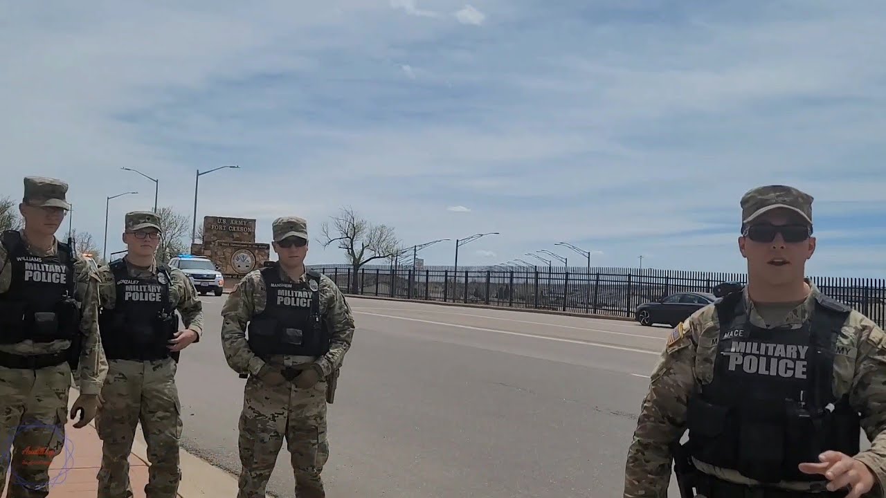 Army base Audit multiple PD agencies respond 1A/2A REVISIT - YouTube