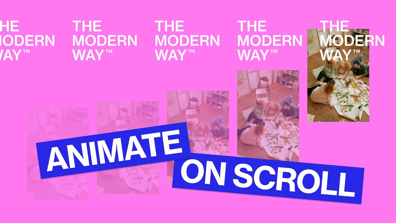 The Modern Way To Add Animation On Scroll With Javascript And Css Youtube 8723