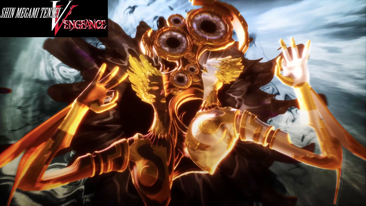 Shin Megami Tensei 5 Vengeance - Boss Tehom [HARD] - YouTube