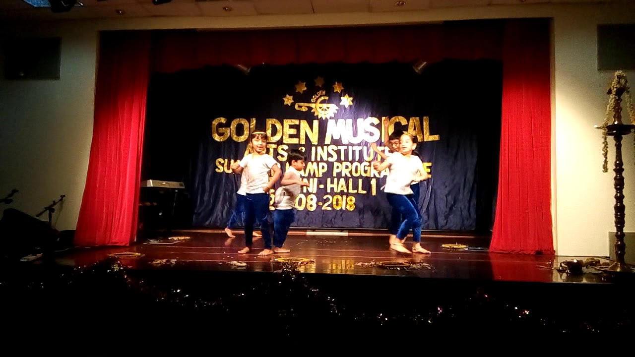Angana's Group Dance at ISC Abu Dhabi on 29th August 2018 - YouTube