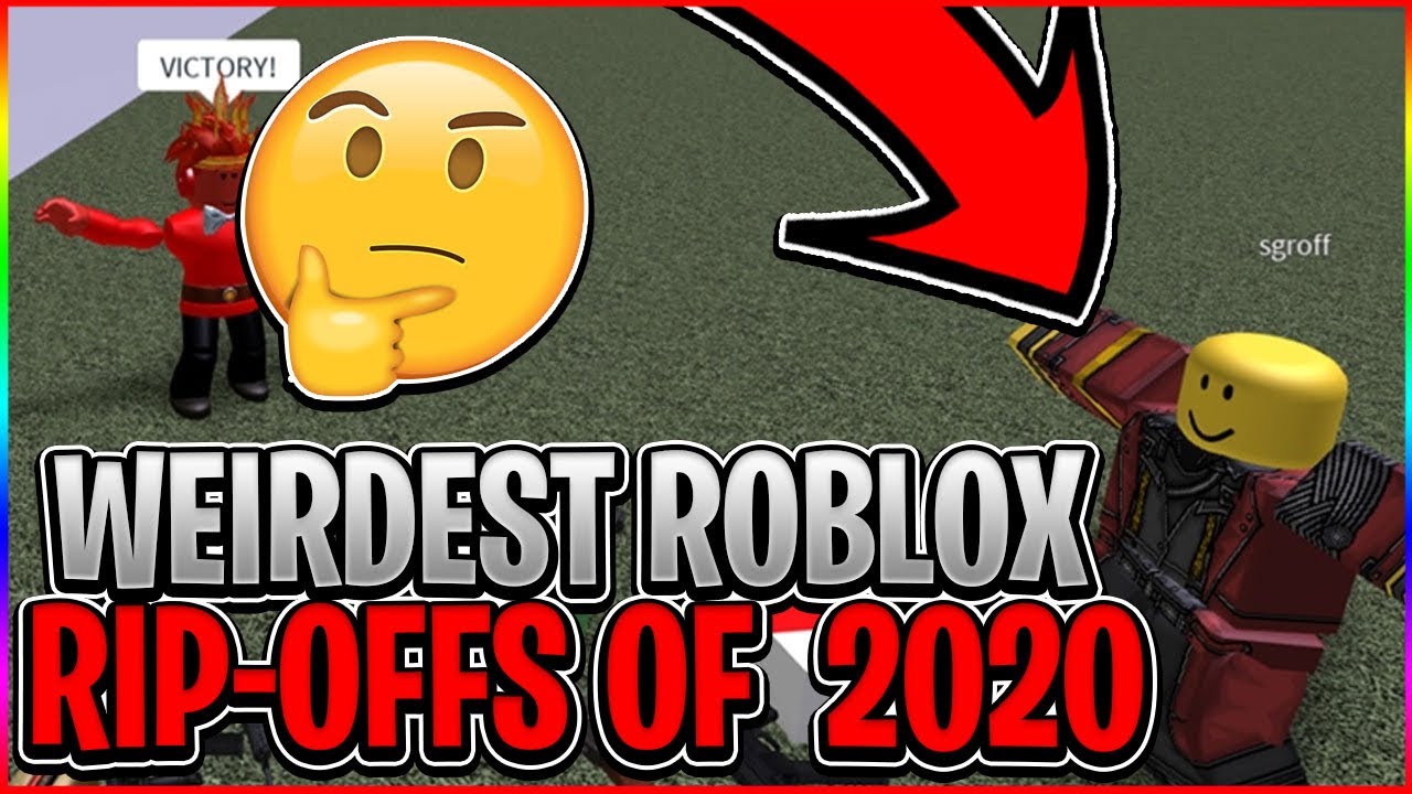 These are the 5 Weirdest *ROBLOX Rip-Offs* of 2020! - YouTube