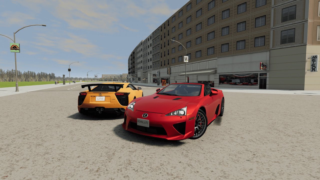 Lexus LFA Sound Edit (BeamNG) - YouTube