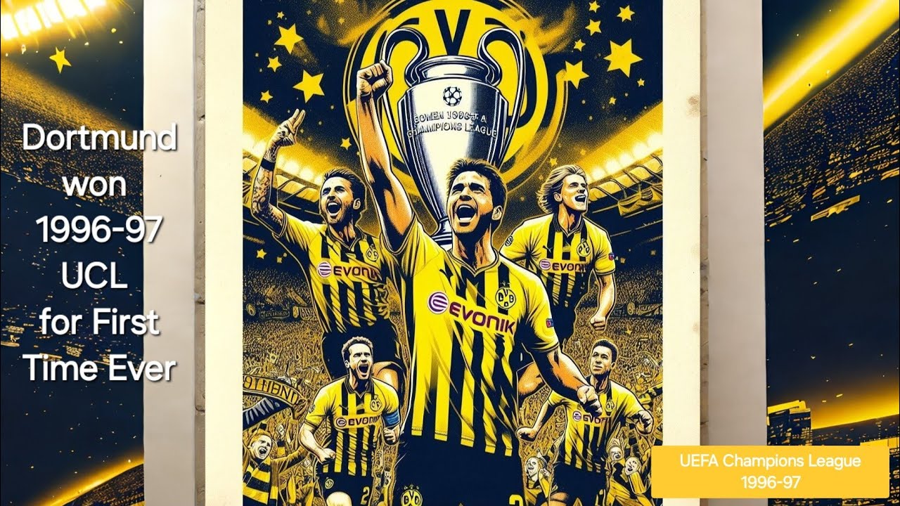 UCL 1996-97 was Borussia Dortmund's Ist Win. Will Dortmund win its 2nd ...