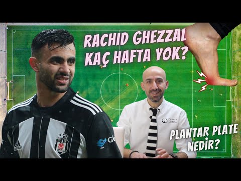 Beşiktaş'ta Ghezzal Şoku! Kaç Hafta Forma Giyemeyecek? 👉🏻 Plantar Plate Nedir? #beşiktaş #ghezzal