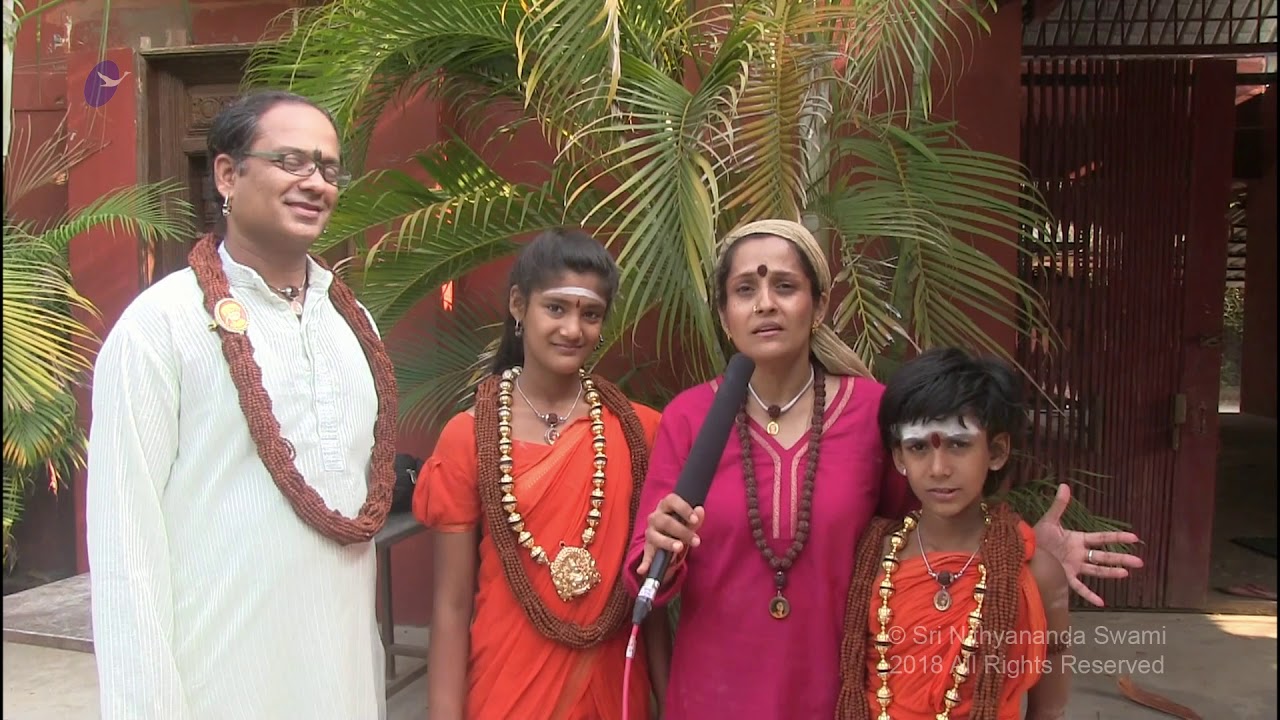 Nithyananda Gurukul - School for Super Powers (Sri Sadhana and family ...