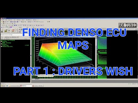 finding denso ecu maps 1 drivers wish - YouTube