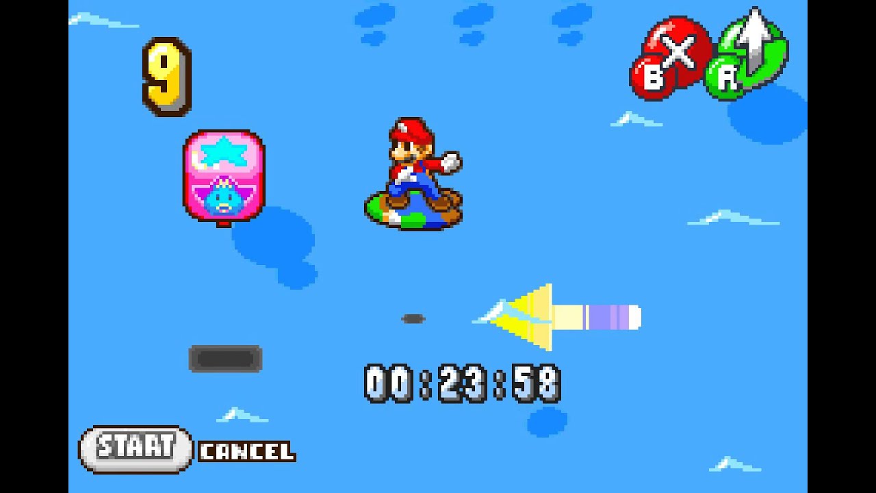Mario and Luigi: Superstar Saga Surfing Minigame TAS in 00:37:41 - YouTube