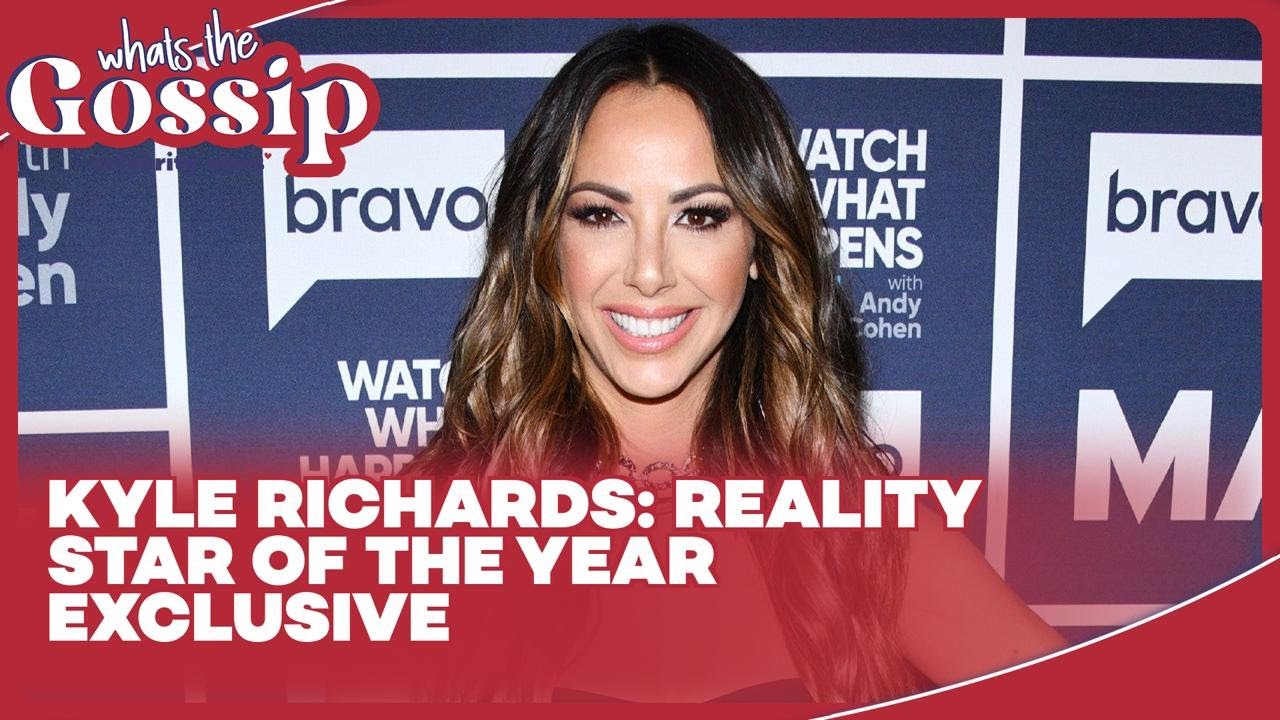 Kyle Richards: Reality Star of the Year Exclusive Interview - YouTube