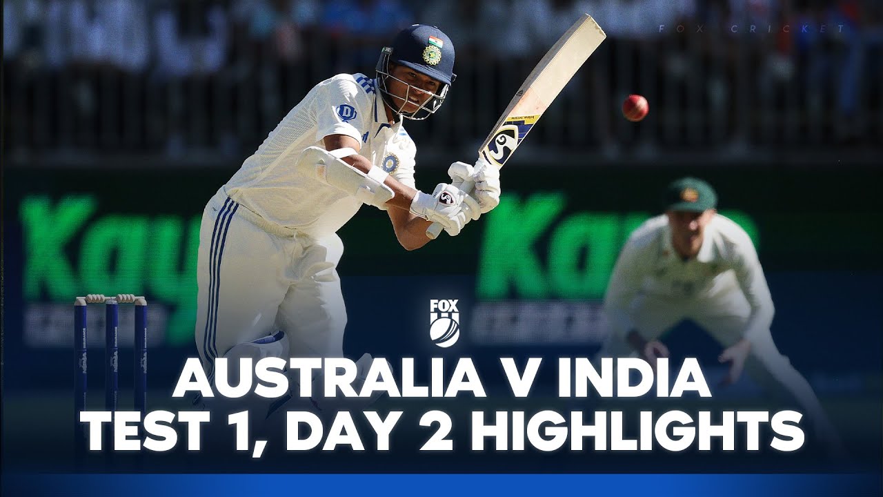 Australia v India - First Test, Day 2 Highlights I 23/11/24 I Fox ...