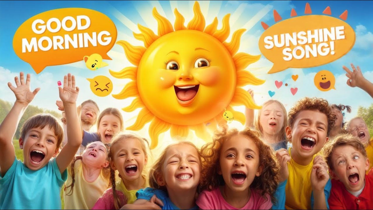 Good Morning Sunshine | Happy Kids' Song & Dance! 🎶 - YouTube
