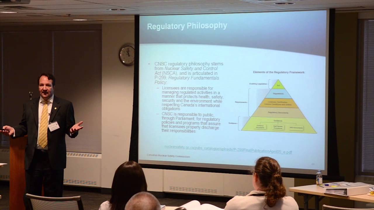 CNSC Information Session -- Video 2: CNSC's Regulatory Framework - YouTube