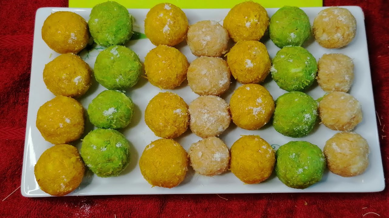 kolson semai diya laddu recipe সেমাই এর লাড্ডু স্পেশাল রেসিপি Semai ...