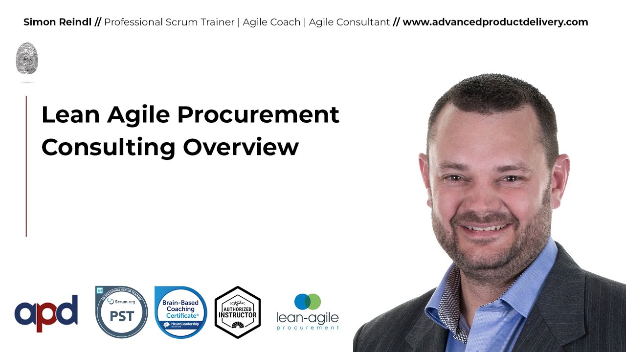 Lean Agile Procurement Consulting Overview - YouTube
