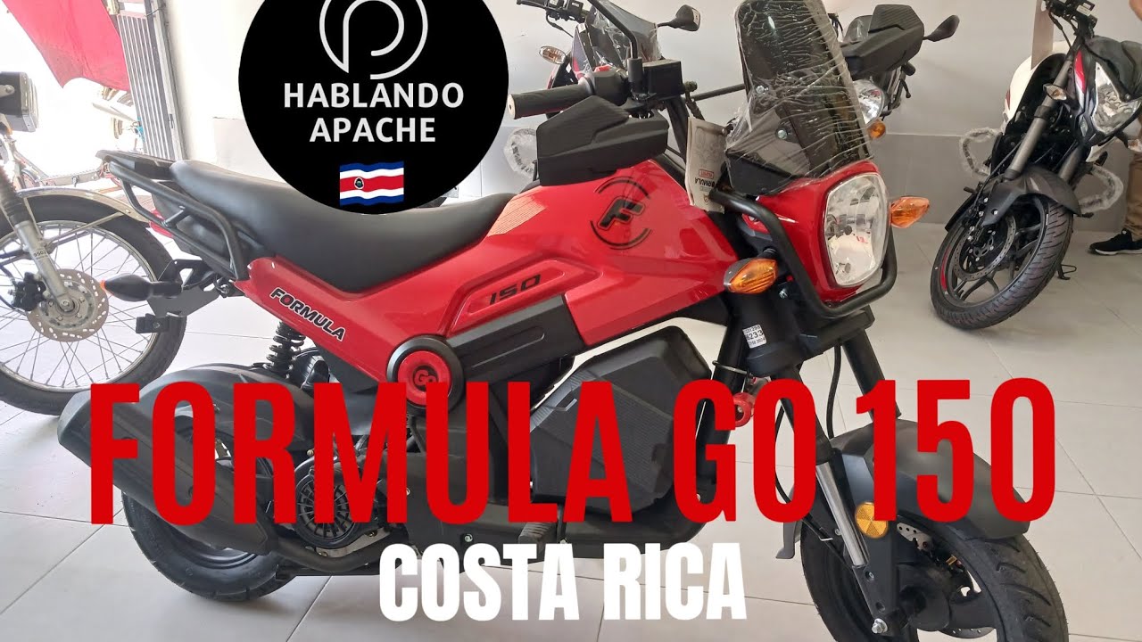 Formula GO 150 Ficha técnica,precio Costa Rica - YouTube