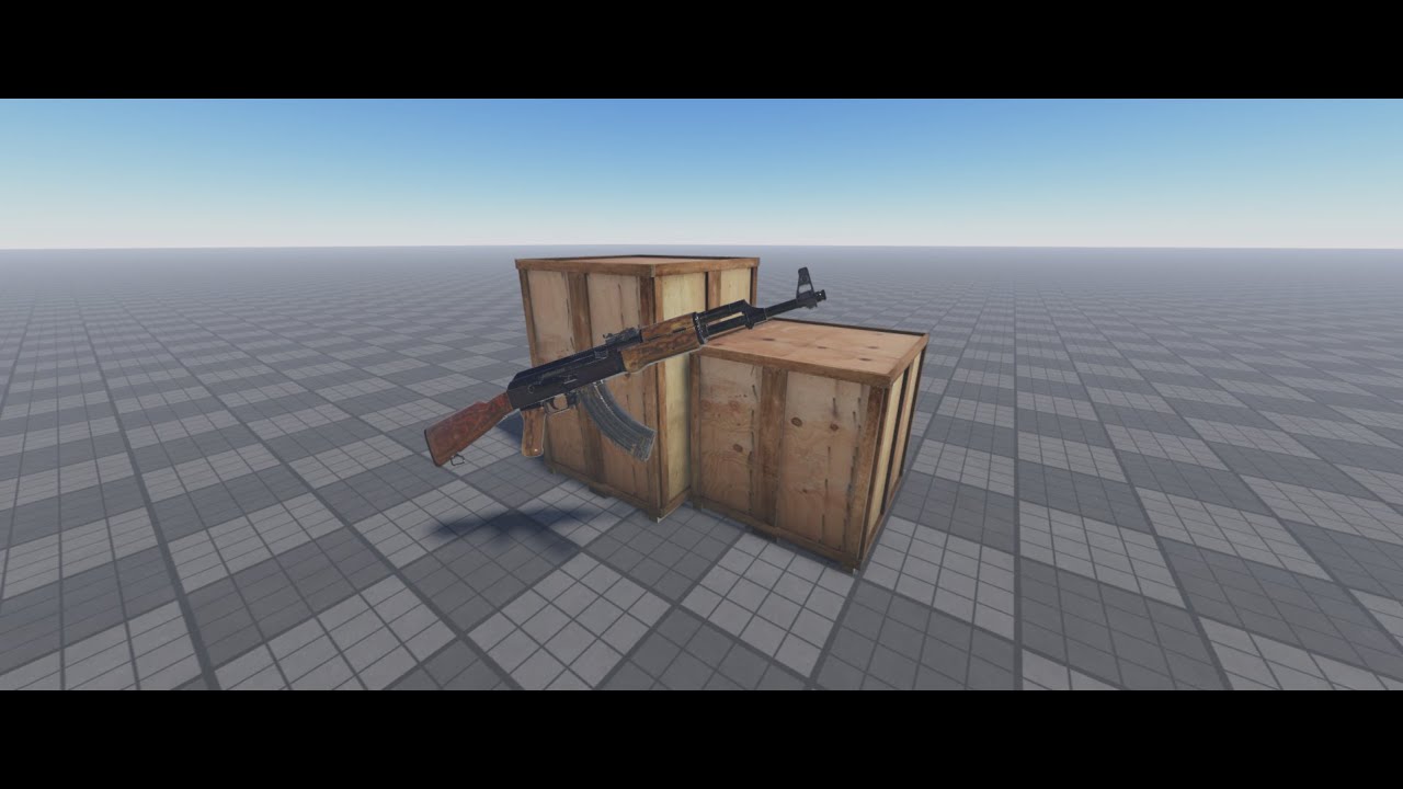 Roblox Fe Gun Kit AKM Showcase (Read The Description) - YouTube