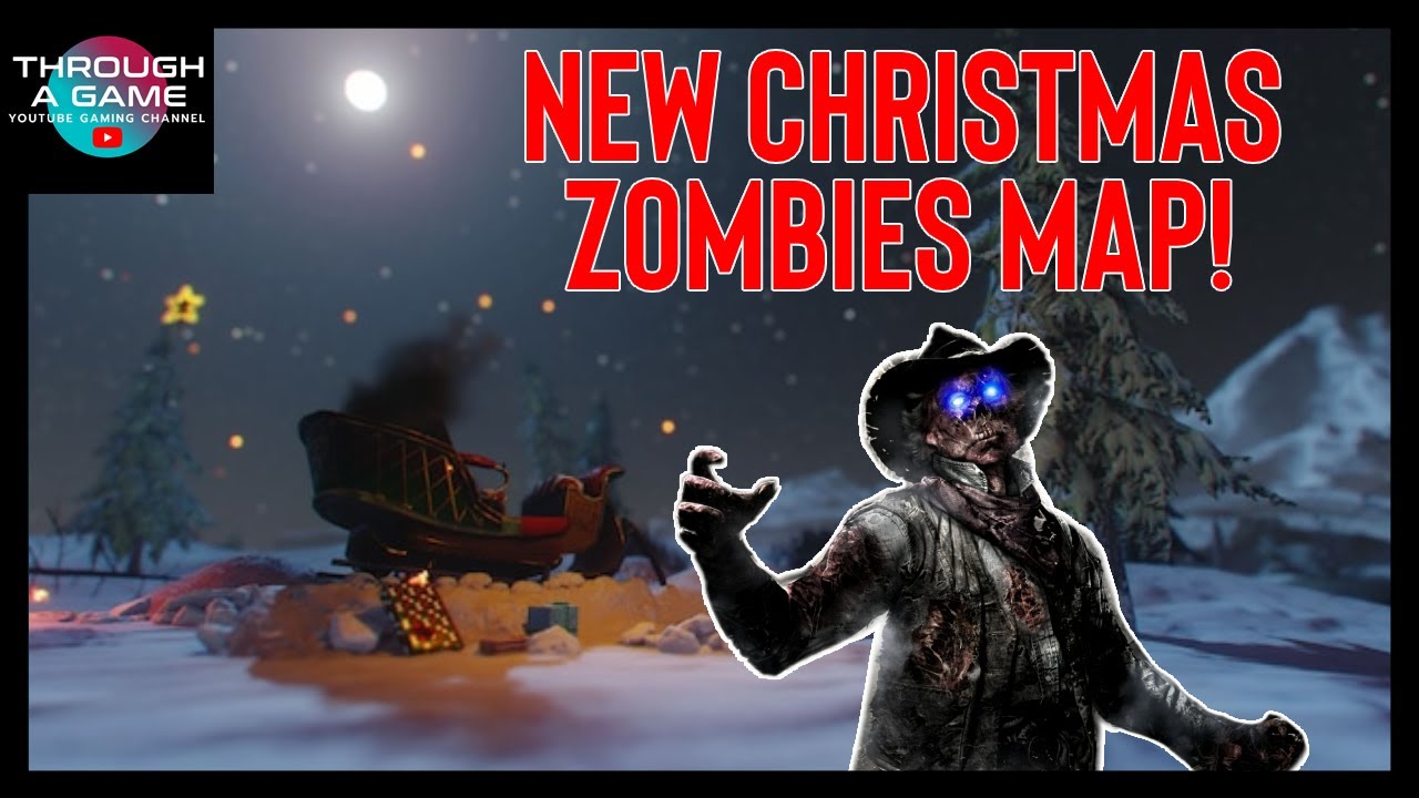 NEW CHRISTMAS ZOMBIES MAP!!! OMG! | Black Ops zombies livestream - YouTube