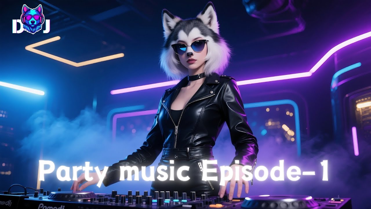 🎧 DJ哈士奇的瘋狂派對！🐶🔥 | Husky DJ’s Ultimate Party! Episode-1 - YouTube