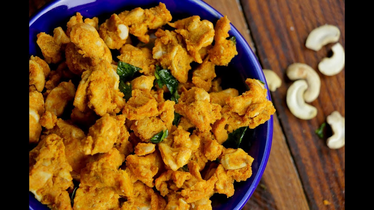 KAJU PAKODA | CASHEW NUT PAKODA | Best Evening Time Sanck - YouTube