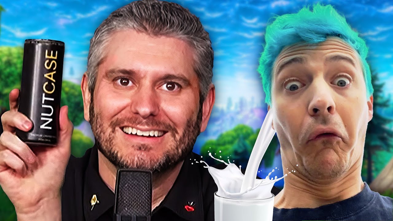 We Tried Ninja's New Product 'Ninja's Nut Milk' - YouTube