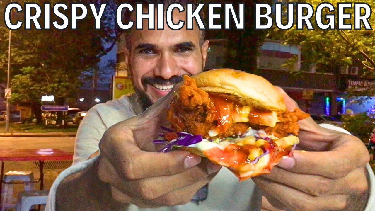 LEGENDARY Crispy Fried Chicken Burger 🍔 | BURGER JI LEGEND 😎 - YouTube