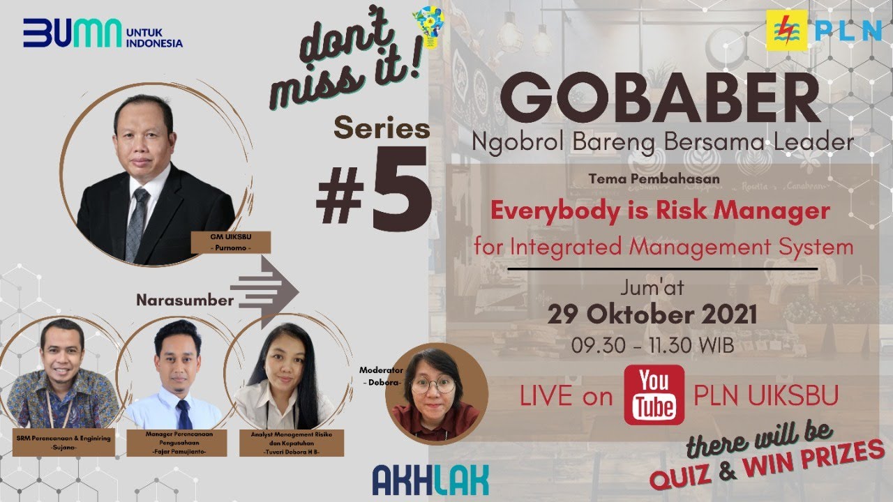 GOBABER Ep.5 - Everybody is Risk Manager for IMS - YouTube