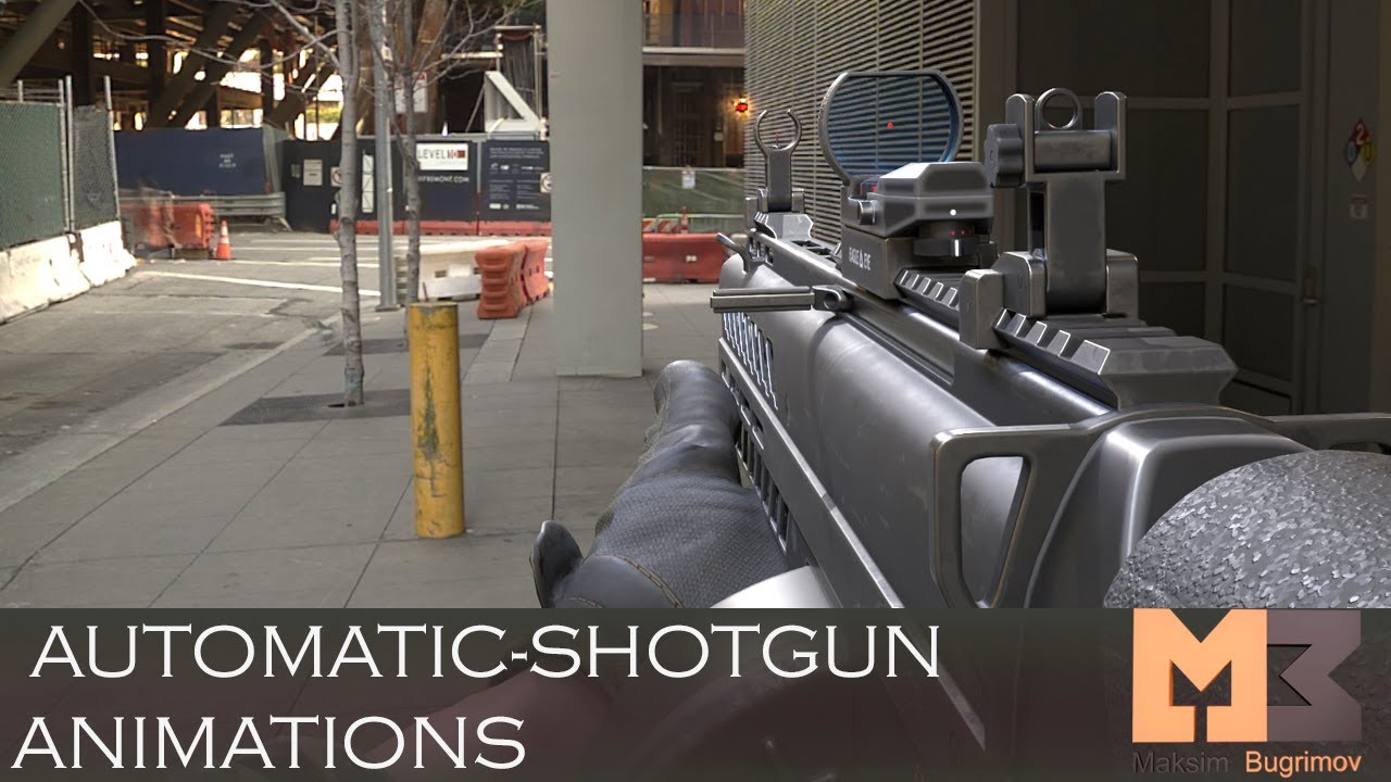 Automatic Shotgun (Animations) - YouTube
