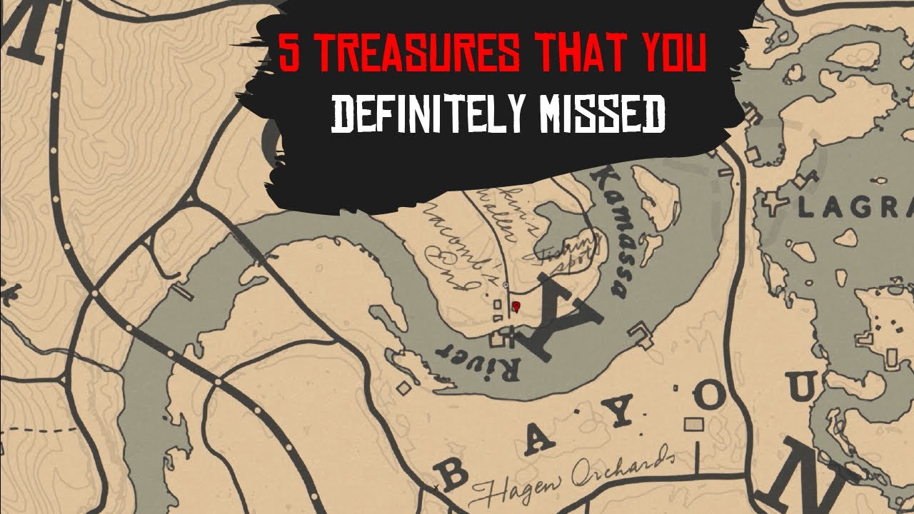 5 TREASURES that you definitely missed in RDR 2 | Secret many players ...