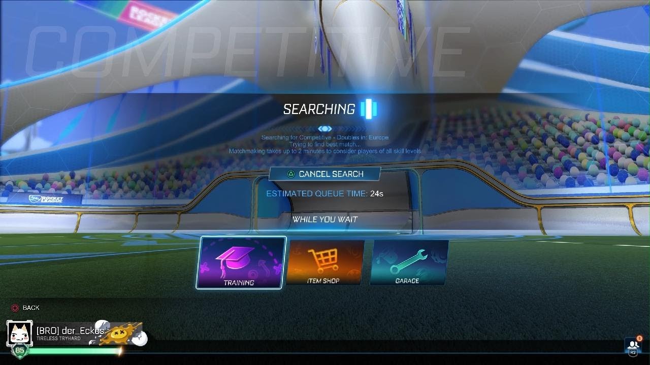 Rocket League Champ 1 solo queue 2v2 - YouTube