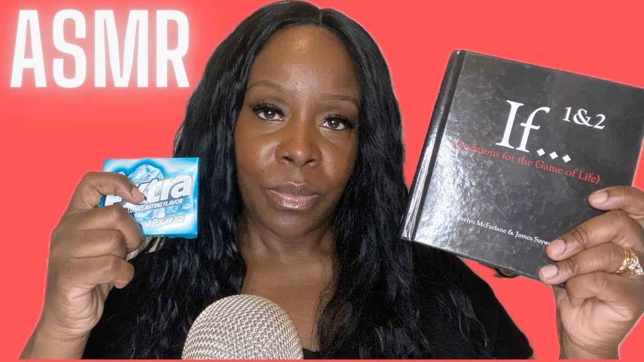 ASMR Gum Chewing | Reading Random Facts with Relaxing Mouth Sounds ...